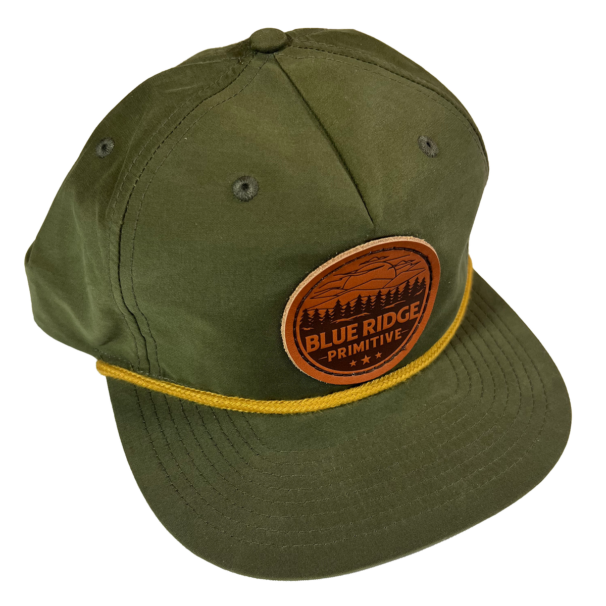 Leather Patch Rope Cap – Blue Ridge Primitive